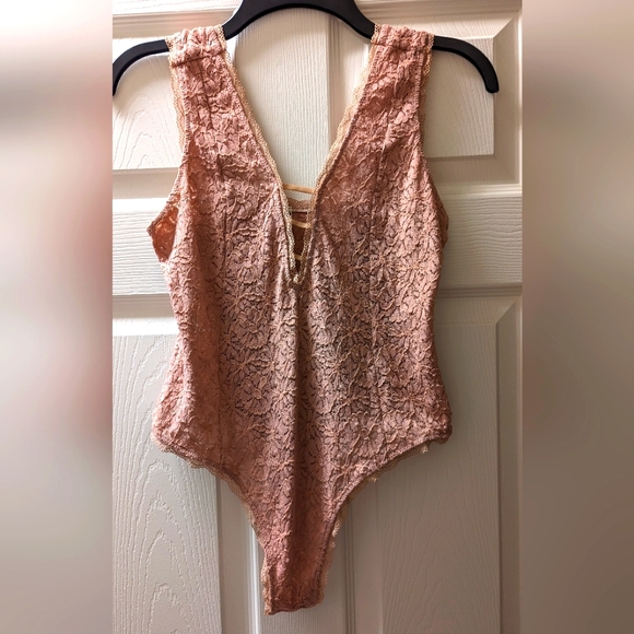 Free People | Tops | Intimately Free People Lace Bodysuit | Poshmark